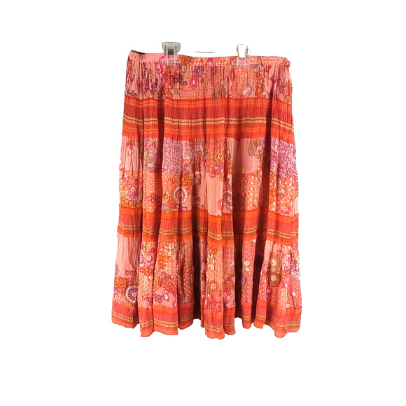 Phool | Skirts | Vintage Phool Broomstick Size Large Gauze Crinkle ...